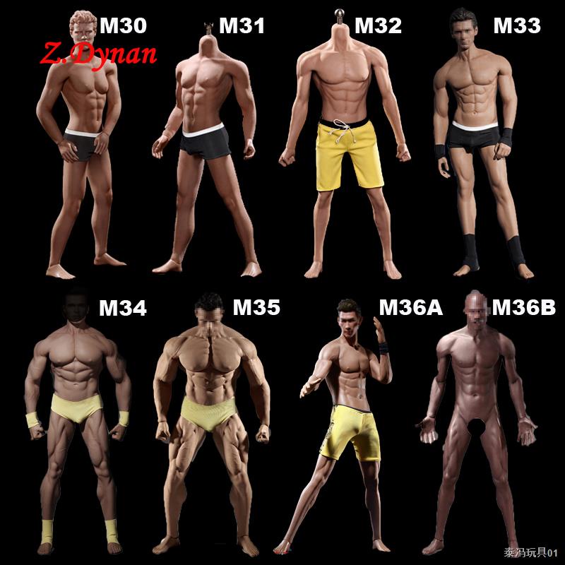 1/6 TBLeague M30 M31 M32 M33 M34 M35 Male Super Flexible Seamless Male Action Figure Doll Steel ...