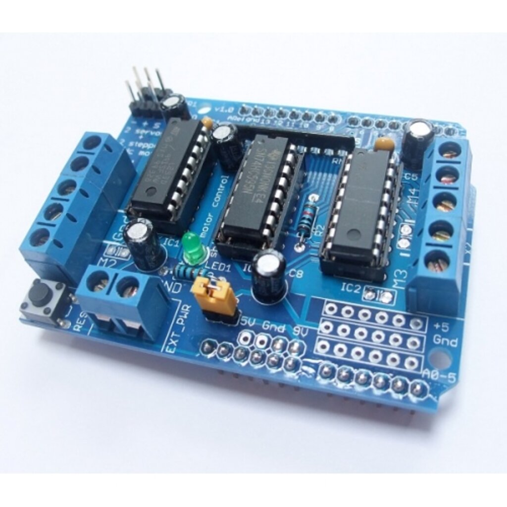Motor Driver Shield L293D For Ardruino ขับมอเตอร์ ควบคุมมอเตอร์ ...