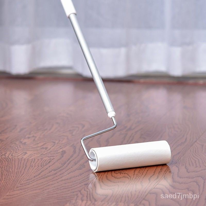 （Home Appliances） Extendable Sticky Roller Pole 16cm Floor Cleaner ...
