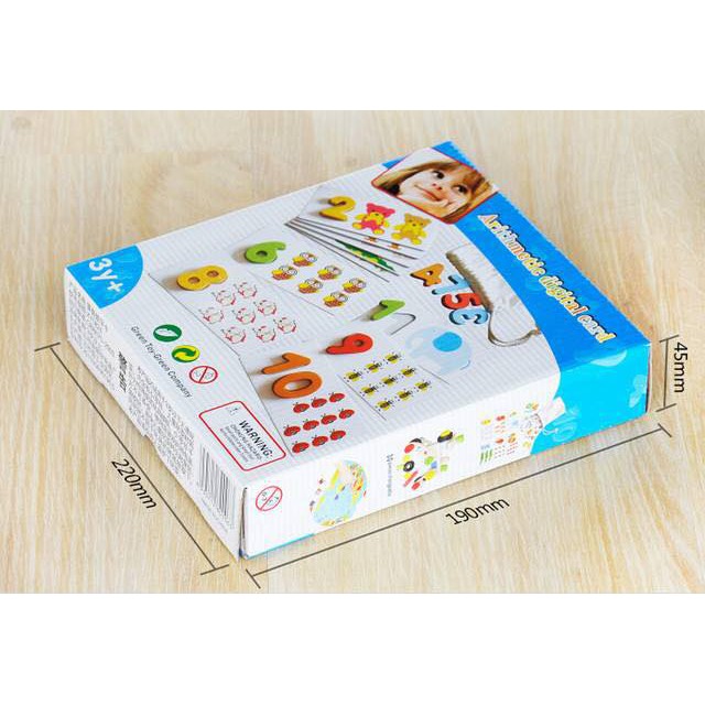 มีบริการเก็บเงินปลายทาง บล็อกจิ๊กซอว์ ตัวเลข Arithmetic Digital Card ...