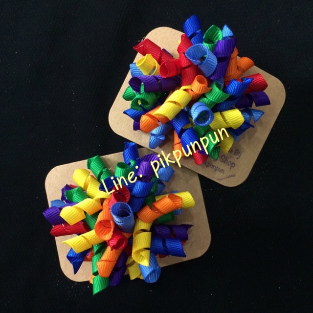 กิ๊บติดผม Hand Made สวย ทน ถึก สั่งทำตามสีที่ต้องการได้ ขายเป็นคู่ค่ะ Shopee Thailand