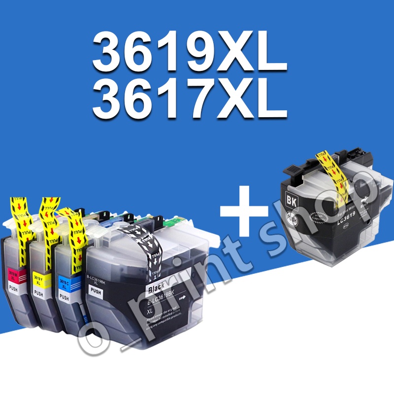 เข้ากันได้ LC 3619 LC 3617 หมึก LC3619XL LC3617XL สีดำ LC 3619 XL LC ...