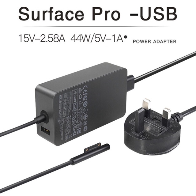 44W power adapter surface pro charger for Microsoft Surface Pro 6 Pro 5 ...