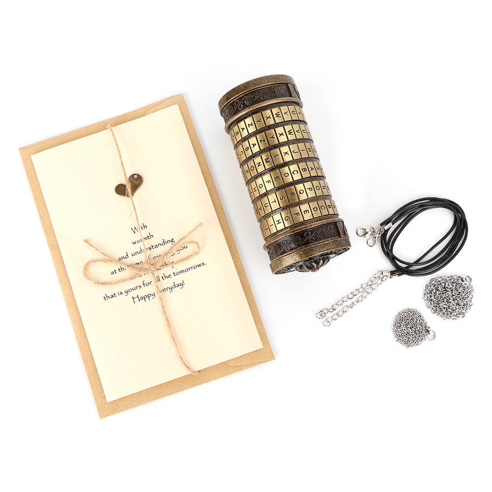 Password Letter Code Lock Ring Holder Romantic Gift - allinit.th - ThaiPick