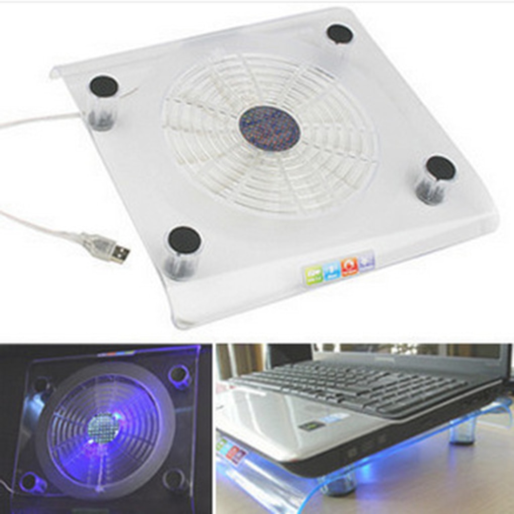 Viviwins USB Laptop Cooling Pad Cooler Fan Radiator Portable fr 14 ...