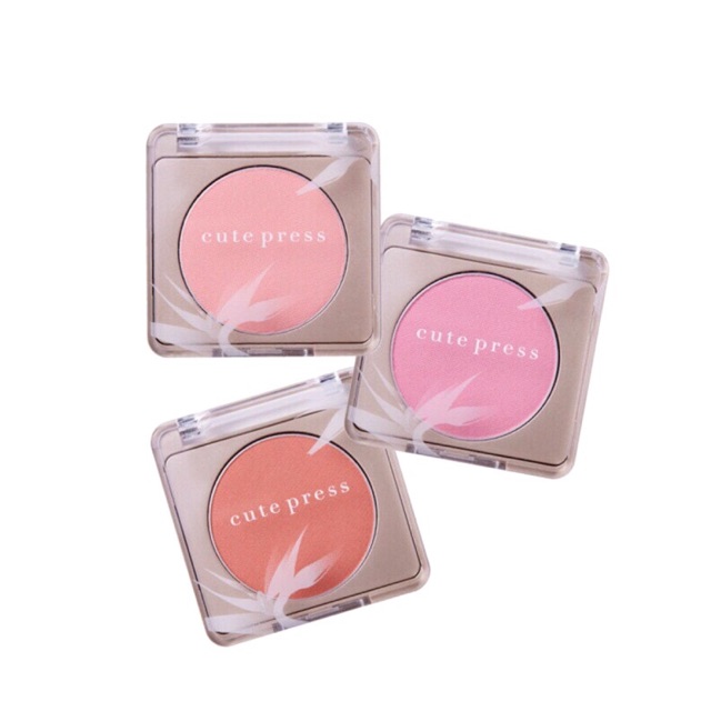 ถูกแท้ส่งฟรี บลัชออน คิวท์เพรส Cute Press Nonstop Beauty 8 hr Blush ปัด ...