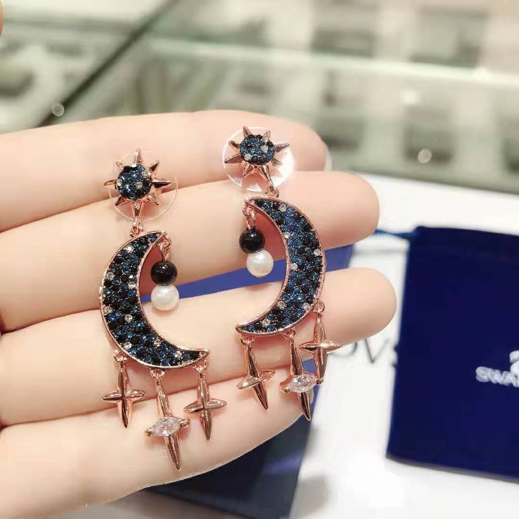SWAROVSKI(สวารอฟสกี้) SYMBOLIC คริสตัลใส่ต่างหู 5489536 ของขวัญสําหรับ ...