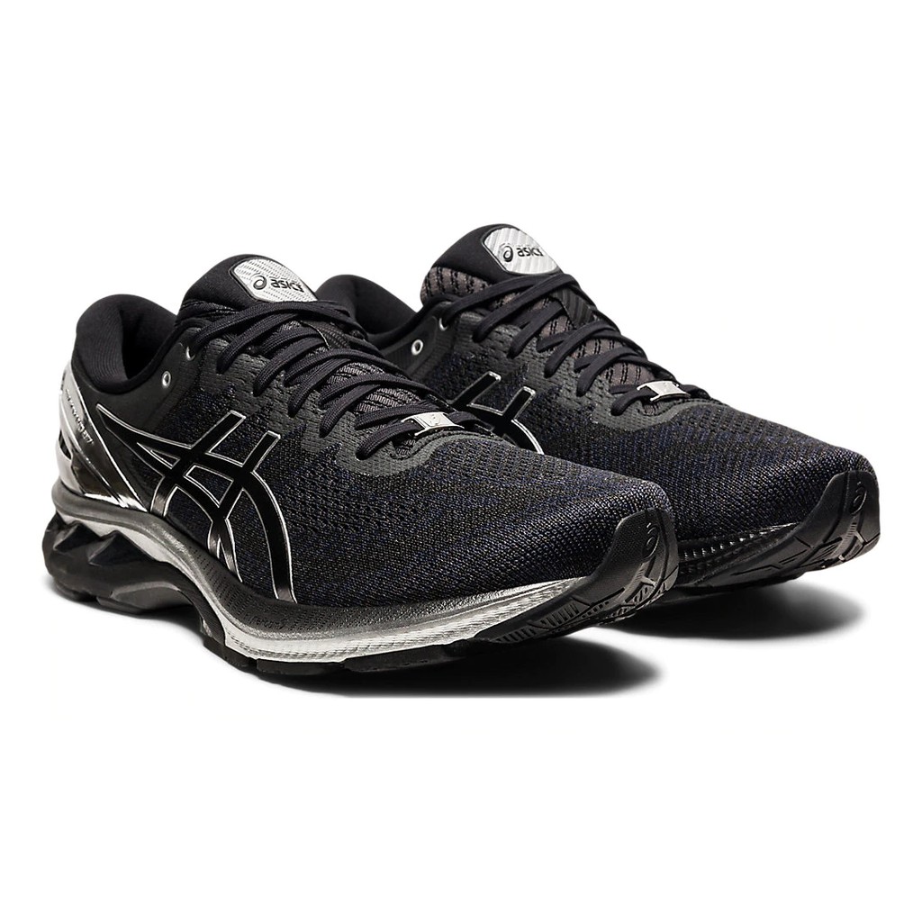 Asics Men's Gel-Kayano 27 Platinum Black/Pure Silver รองเท้าวิ่งถนน ...