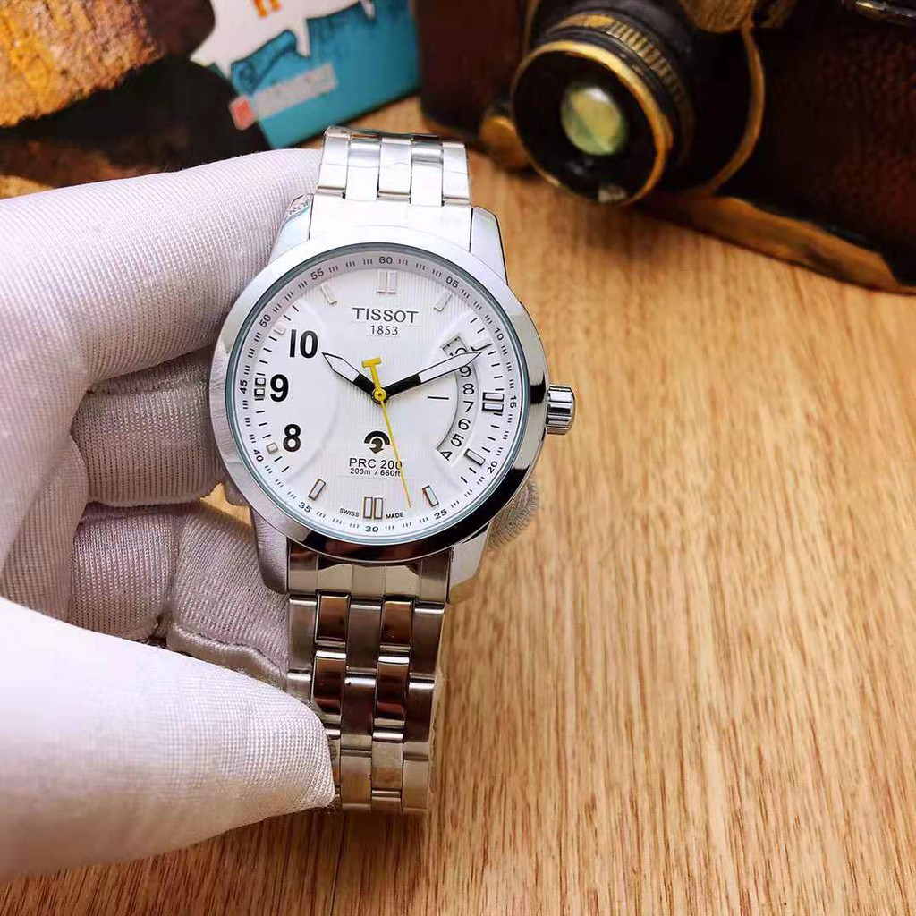 Louwill Tissot นาฬิกาข้อมือแสดงปฏิทินวิศวกรรม - aayyy333.th - ThaiPick