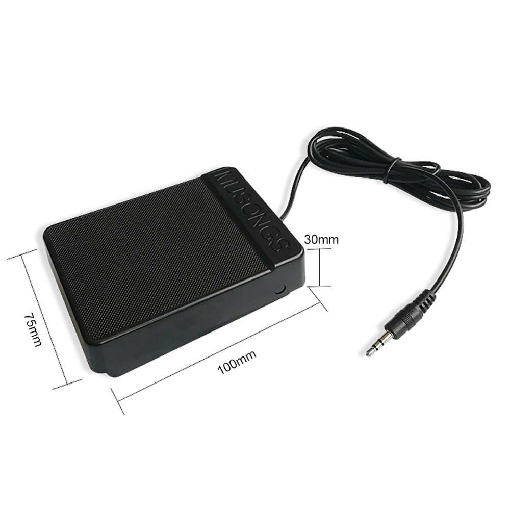 Abs Body Piano Keyboard Foot Sustain Pedal Controller Switch For ...