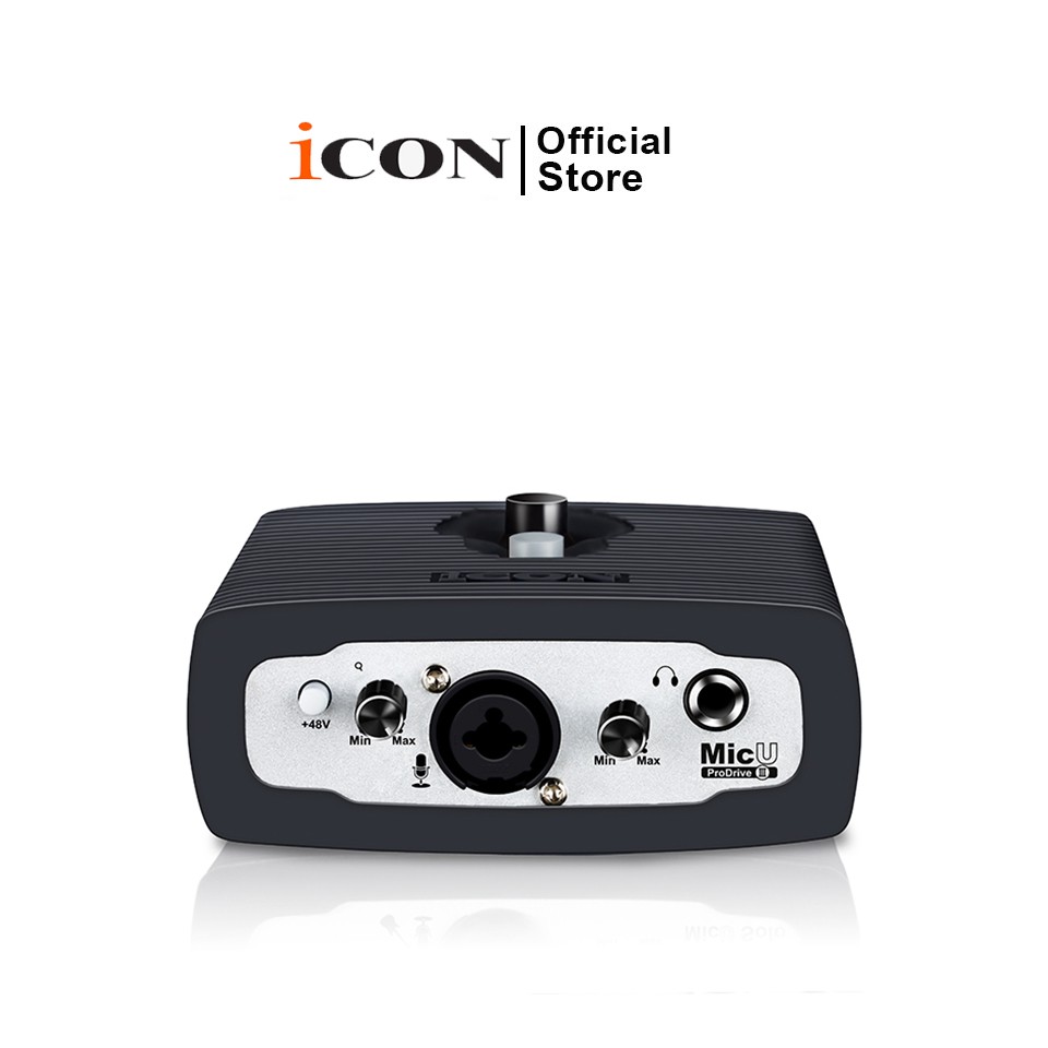 iCON MicU (Pro DriveIII) USB recording interface 1 mic-In/2-Out USB Recording Interface ...