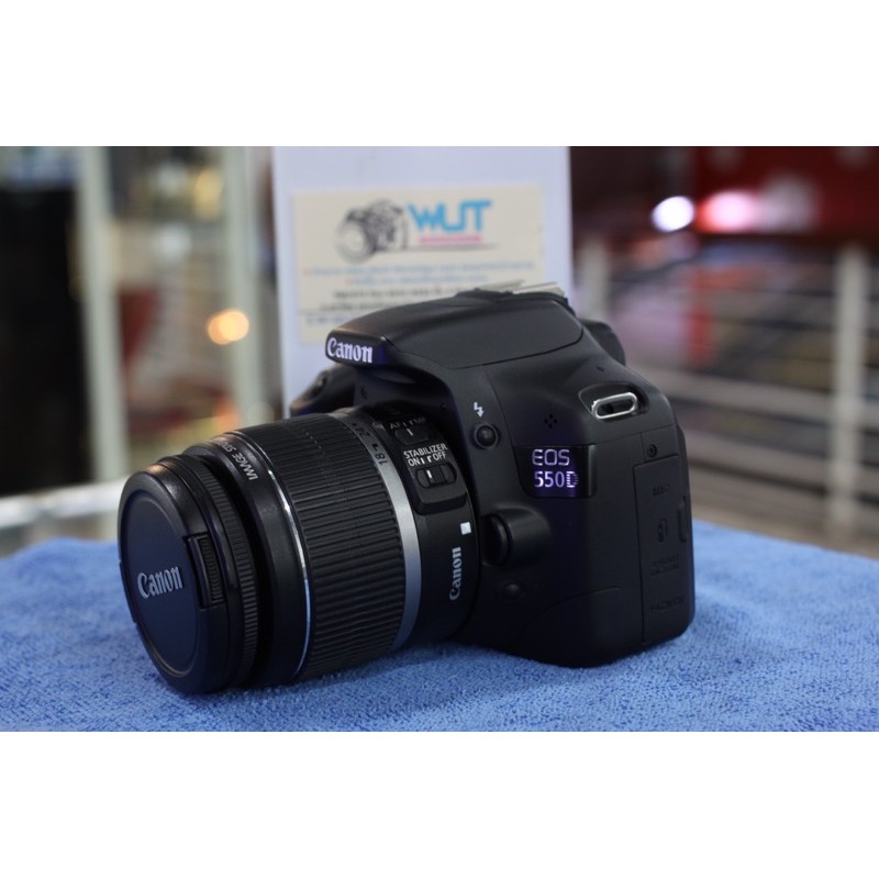 กล้อง Canon eos 550d พร้อมเลนส์ efs18-55mm มือสอง - cosmeticsindivals ...