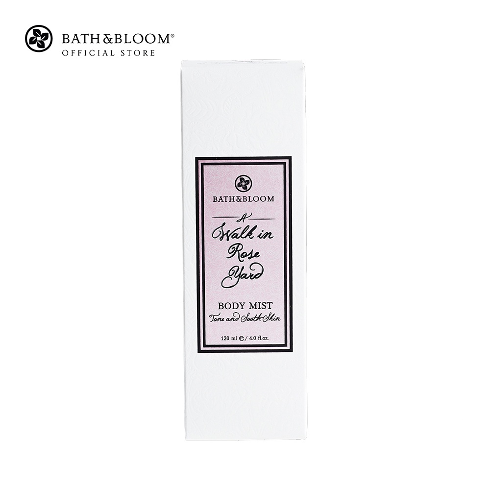 BBRS106 BATH BLOOM A Walk In Rose Yard Body Mist 120ml บาธ แอนด์บลูม สเปรย์น้ำหอมบำรุงผิวกลิ่น ...