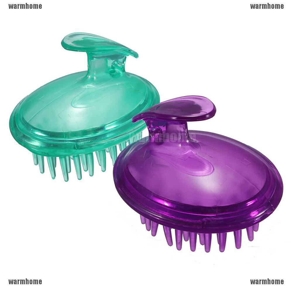 Whth แปรงซิลิโคน สําหรับสระผม นวดหนังศีรษะ อาบน้ํา - warmhome.th - ThaiPick