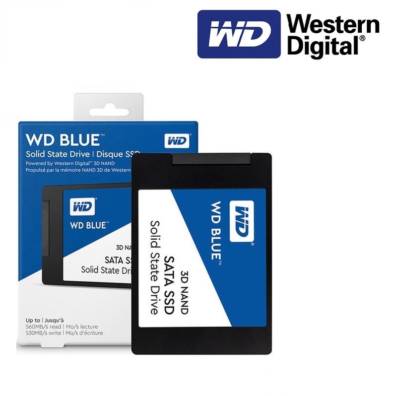 WD BLUE 3D NAND 250GB 2.5 SATA SSD (WDS250G2B0A) SATA3 6GBs 2.5 Inch ...