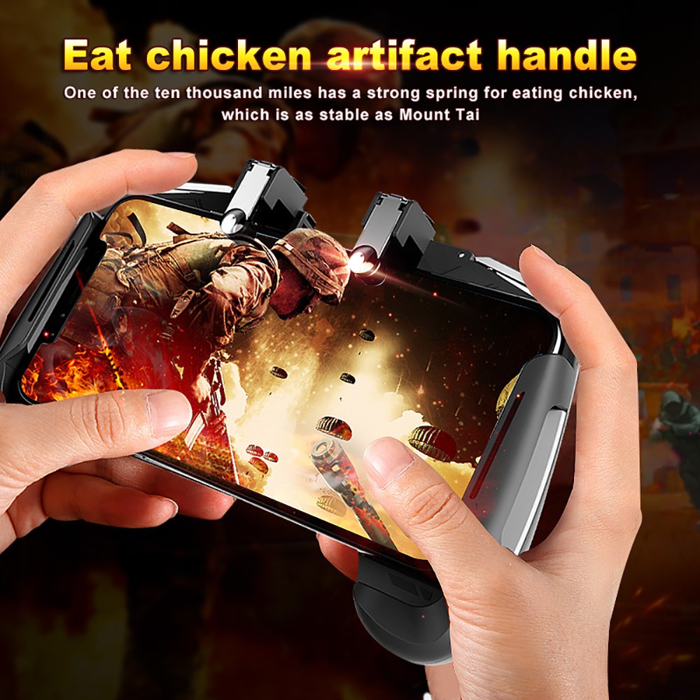 เกมแพด:Call of Duty Joystick UBG Mobile Gaming Trigger Free Fire hone ...