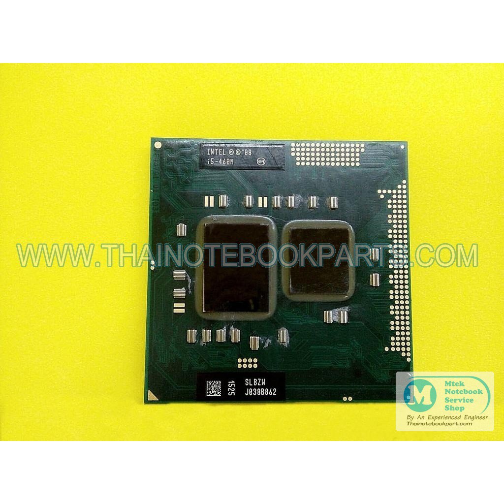 ซีพียูโน๊ตบุ๊ค Intel Core i5-460M SLBZW 2.53GHz Laptop CPU Processor ...