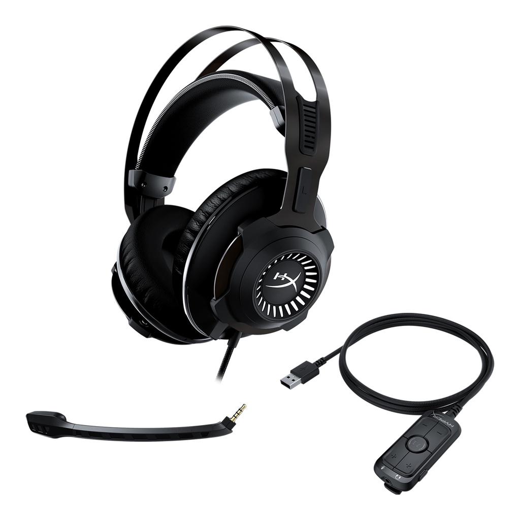 HyperX Cloud Revolver 7.1 Surround Sound Gaming Headsets Includes USB ...