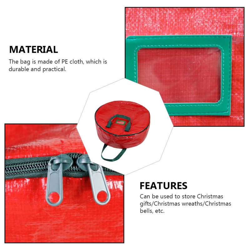 1 Pc Large Storage Bags Waterproof Christmas Garland Storage Bag ...