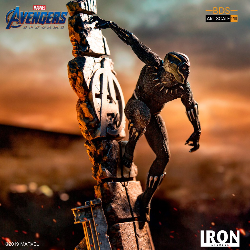 Black Panther Avengers Endgame BDS 110 Scale by Iron Studios (Statue งานปั้น ของสะสม) - toytopia ...