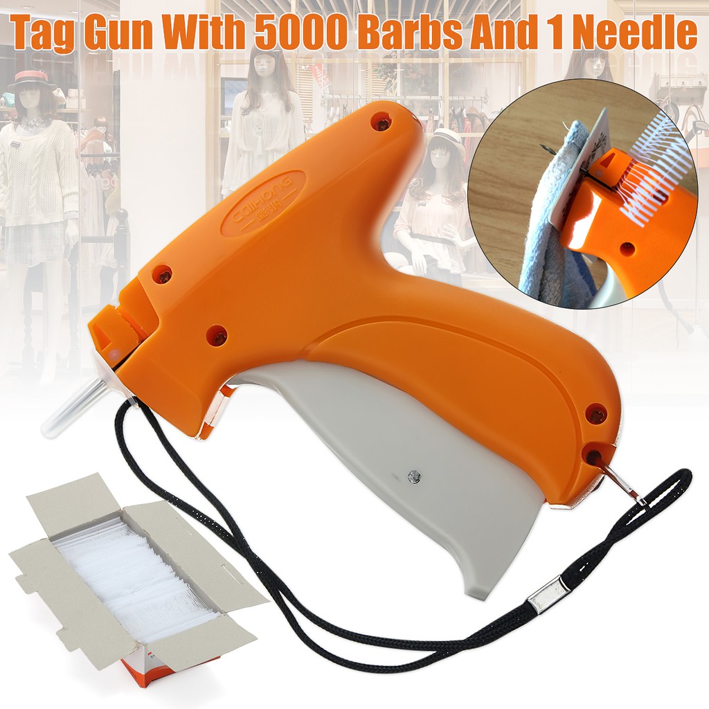 Tagging Gun System With 5000 Barbs Kimble Price Tag Label For Garment ...