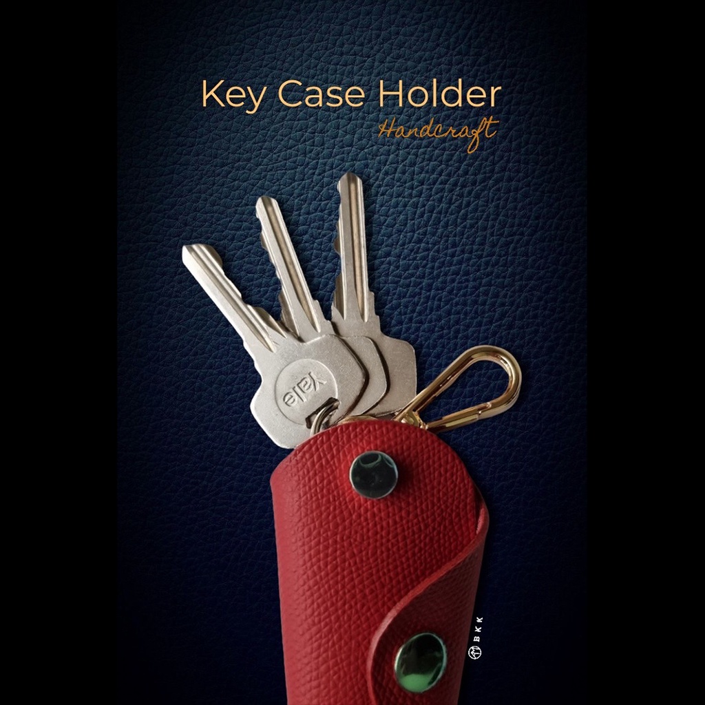 ซองหนังสำหรับกุญแจบ้าน งานแฮนด์เมด House Key Case | Shopee Thailand