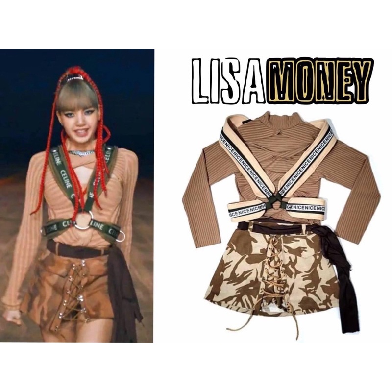 Lisa Money ชุดทหาร ชุดลิซ่า สั่งตัด 3-7วัน - dressingbaby - ThaiPick
