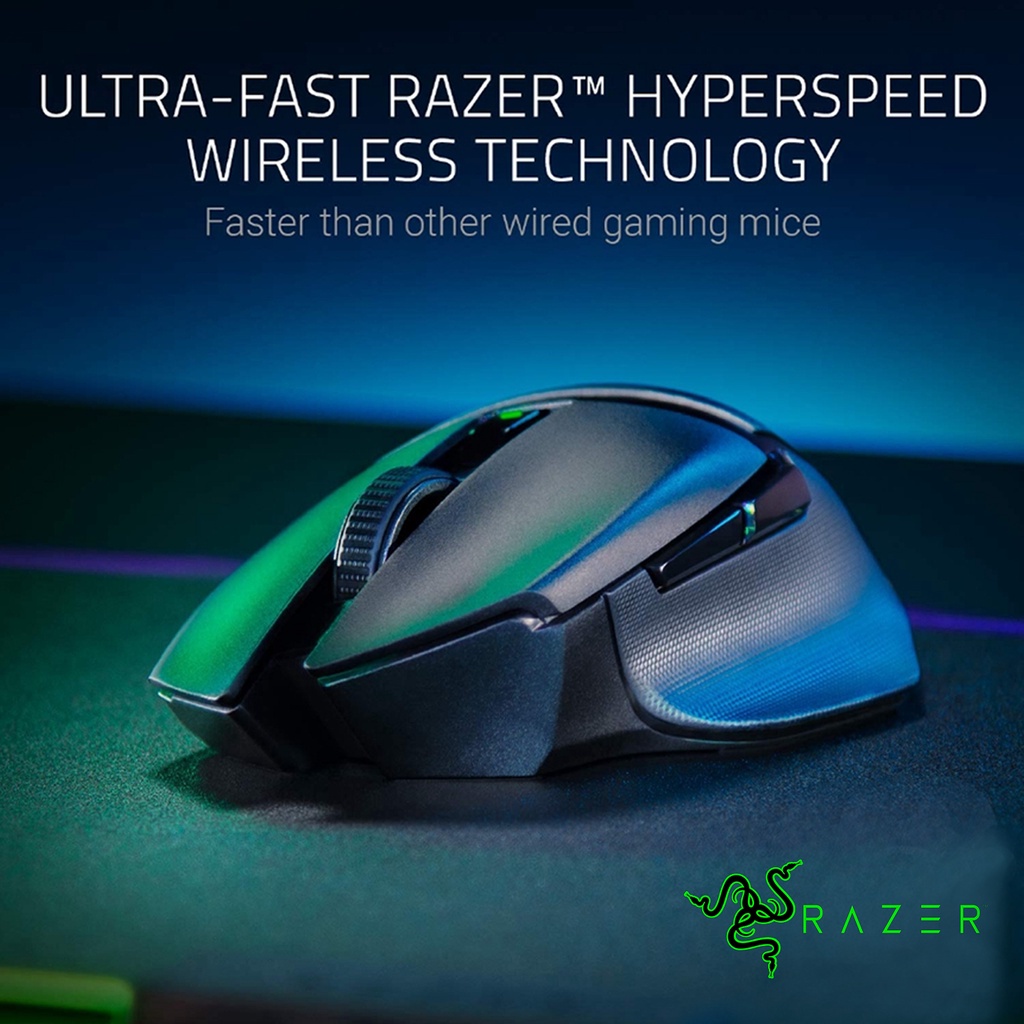 Razer Basilisk X Hyper Speed Wireless Gaming Mouse 16000DPI 1 Year ...