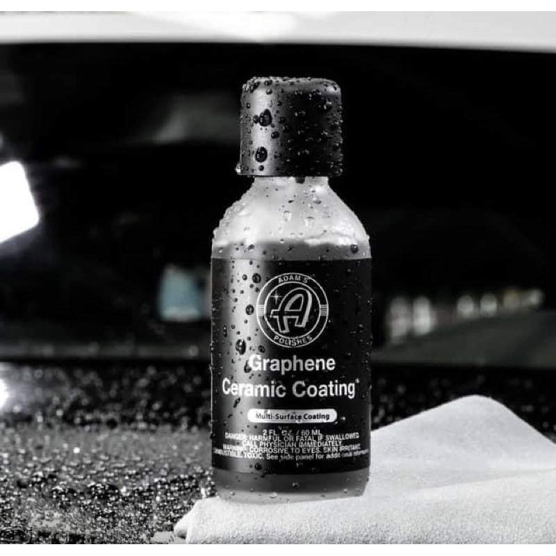 Adams Graphene Ceramic Coating (Kit) ชุดเซ็ตผลิตภัณท์อดัมส์กราฟีนน้ำยา ...