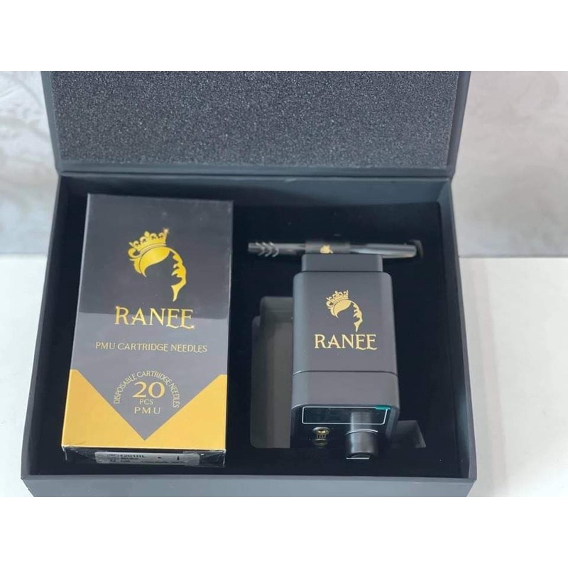 เครื่องสักคิ้ว ราคาถูก RANEE เครื่องสัก รานี V2 เครื่องสักคุณภาพรานี นิ่งเงียบ คิ้วสโตรก ลายเส้น ...