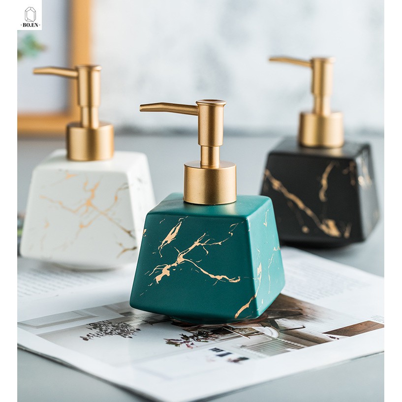 [Shop Malaysia] BO.EN Nordic Luxury Set Ceramic with Pentagon Latex ...