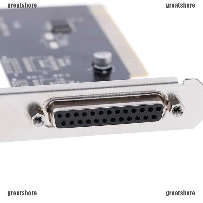 (gre) pci to parallel lpt 25 pin db 25 เครื่องพิมพ์การ์ดควบคุม - greatshore.th - ThaiPick