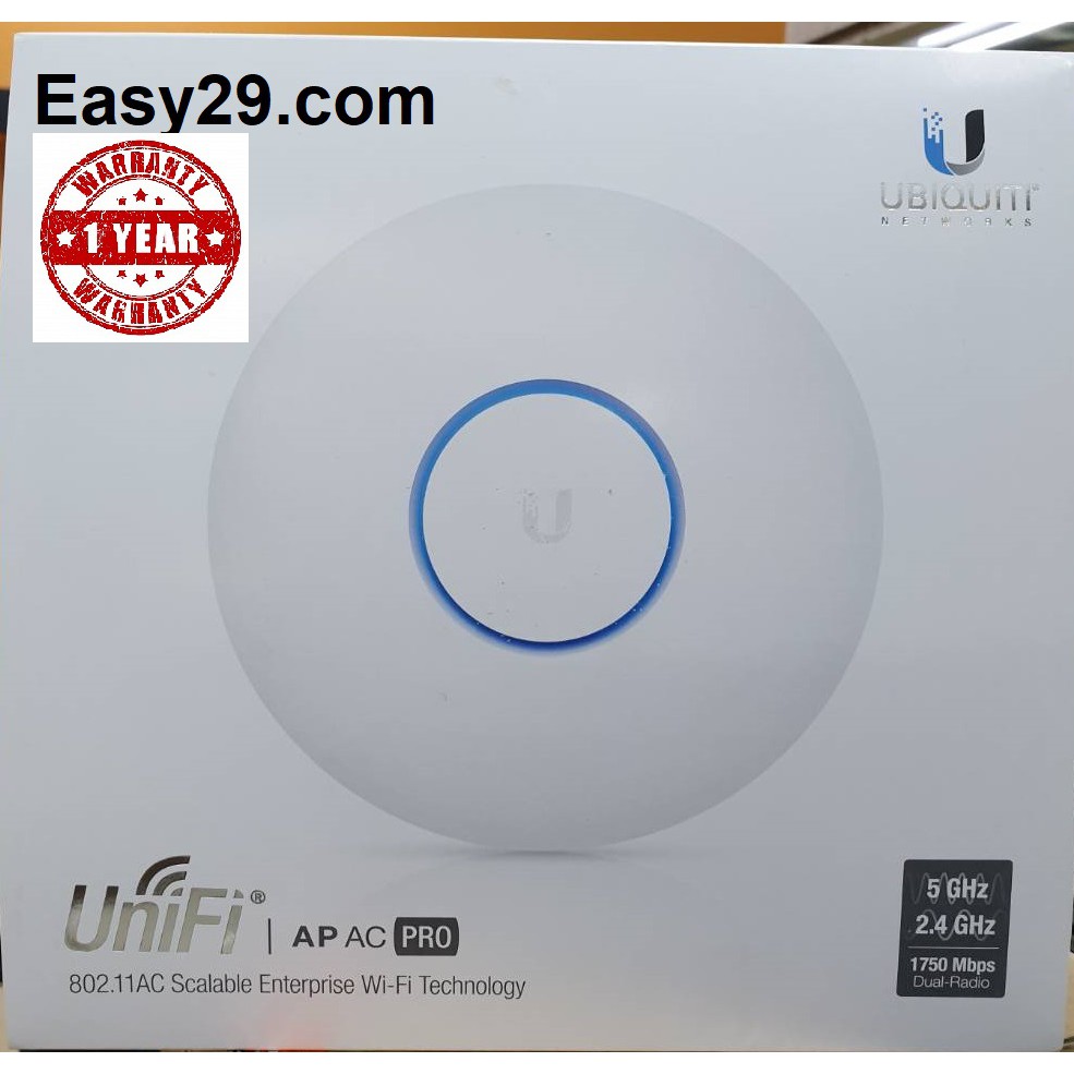 Ubiquiti UniFi UAP-AC-PRO Wireless Access Point AC Dual Band 1750Mbps ...