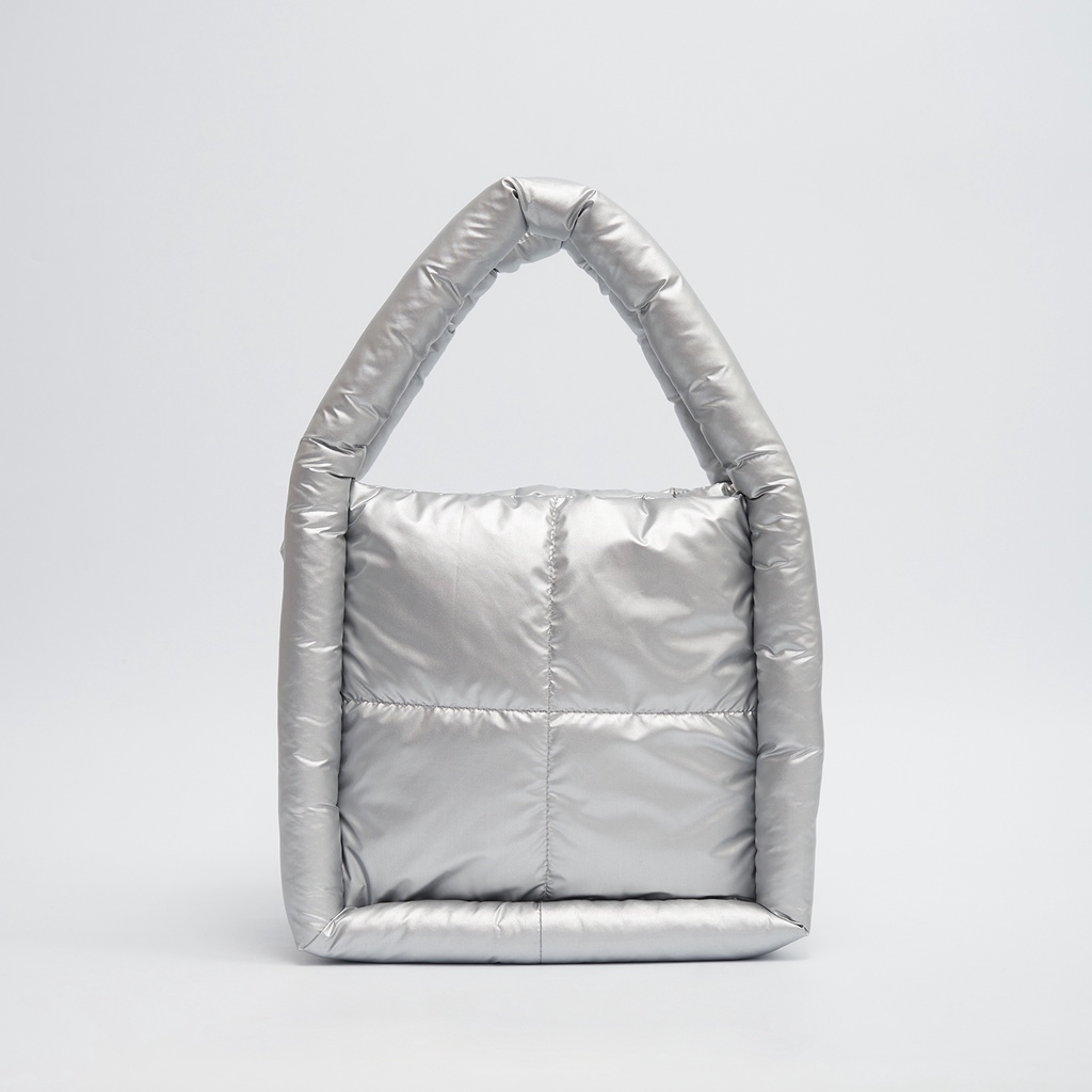 LONGLAI BLOWEE TOTE BAG - SILVER - longlaileather - ThaiPick