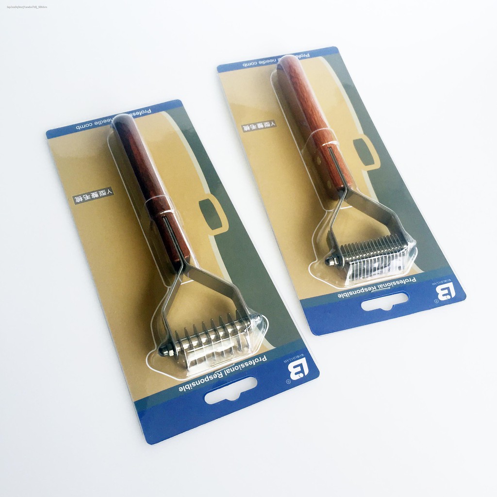 อุปกรณ์สัตว์เลี้ยงLebi dog comb หวีขนสัตว์เลี้ยงเปิด ปมมีดโกนด้านล่าง ...