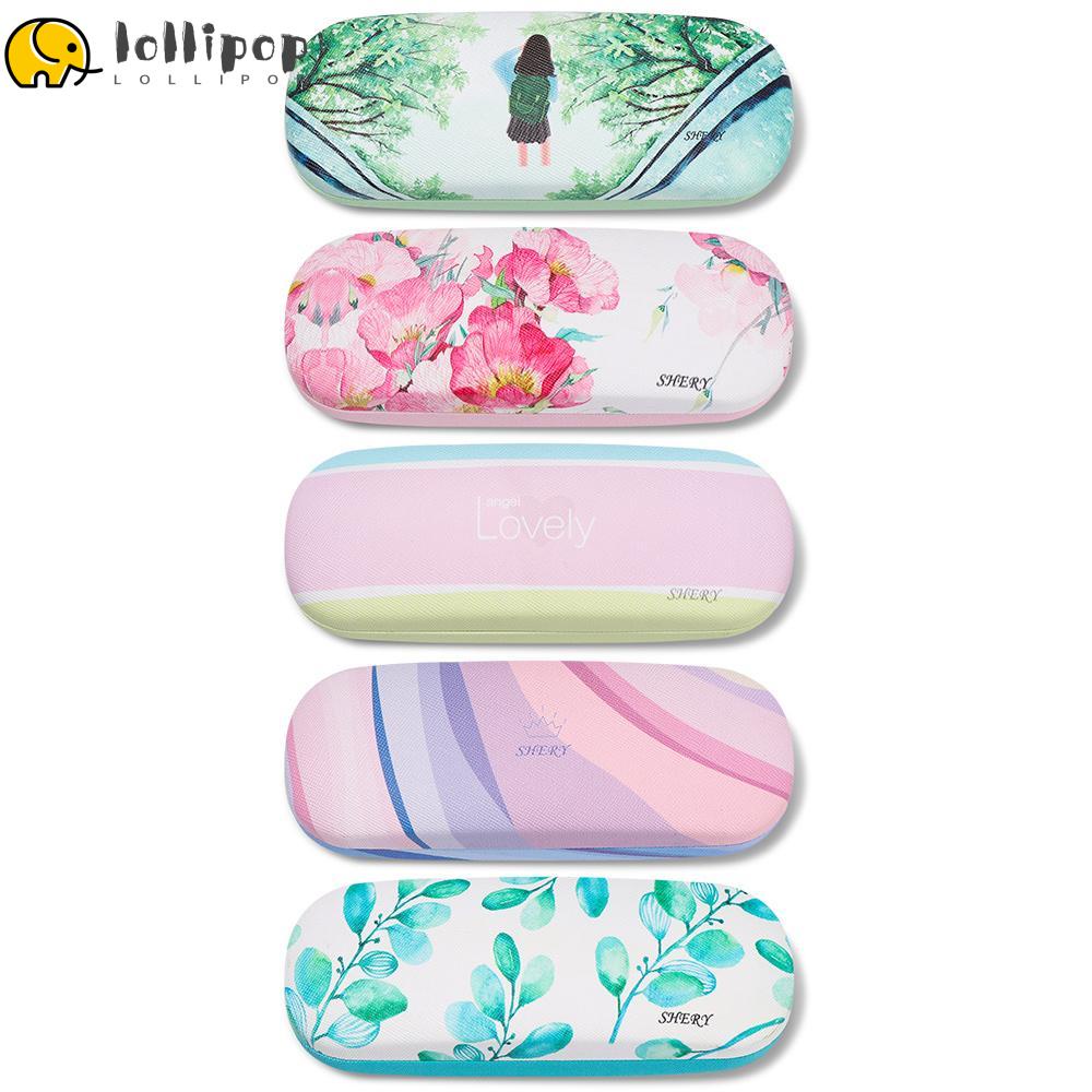 Lollipo1 กล่องใส่แว่นตาแฟชั่น แบบแข็ง แบบพกพา รูปแบบน่ารัก เดินทาง สํานักงาน ที่ใส่แว่นตา ...
