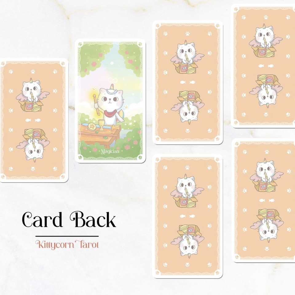 Kittycorn Tarot Kitty Unicorn Tarot Kitty Tarot ไพ่ทาโร่ไทย ของแท้ ไพ่ ...