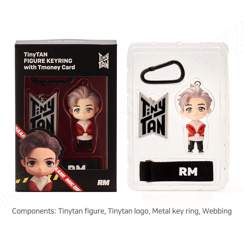BTS Official TinyTAN Figure Keychain T-Money Keyring - wizmily.th - ThaiPick