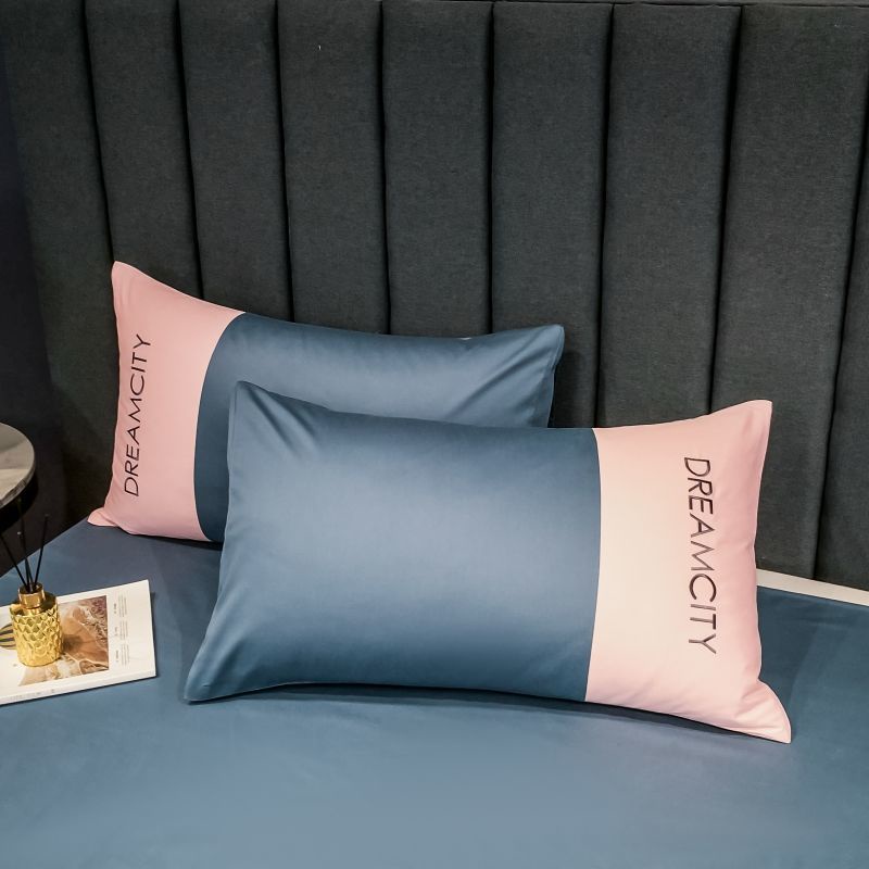 European Entry Lux Four-Piece Cotton Set60Simple Bedding Double All ...