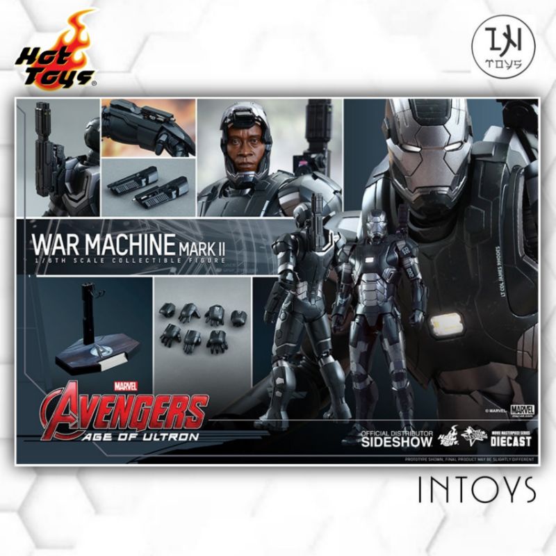 HOT TOYS - WAR MACHINE AOU MARK II MARK 2 DIECAST AVENGERS AGE OF ...