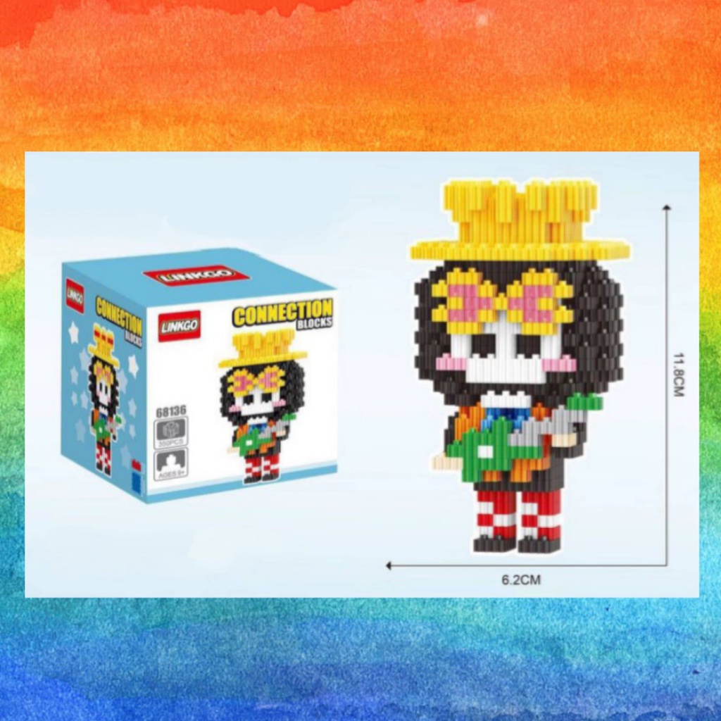 ตัวต่อเลโก้นาโนแบบเฟือง วันพีช one piece size L - ggthzii - ThaiPick