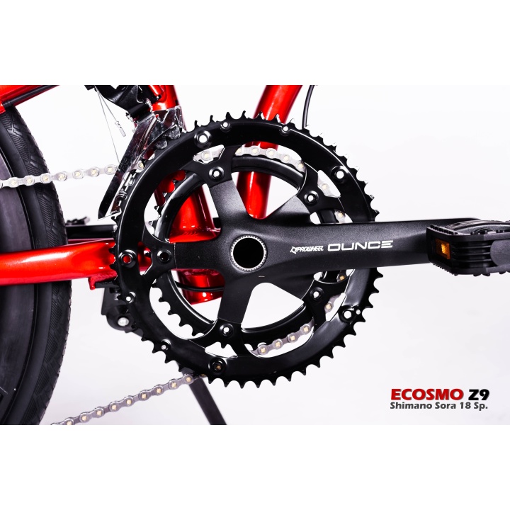 จักรยานพับ BACKER รุ่น ECOSMO Z9 - speedcycle.shop - ThaiPick