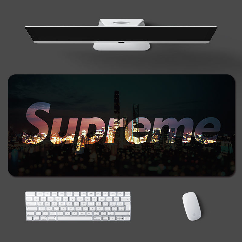 Ins Chao brand super large mouse pad simple supreme large thickened ...
