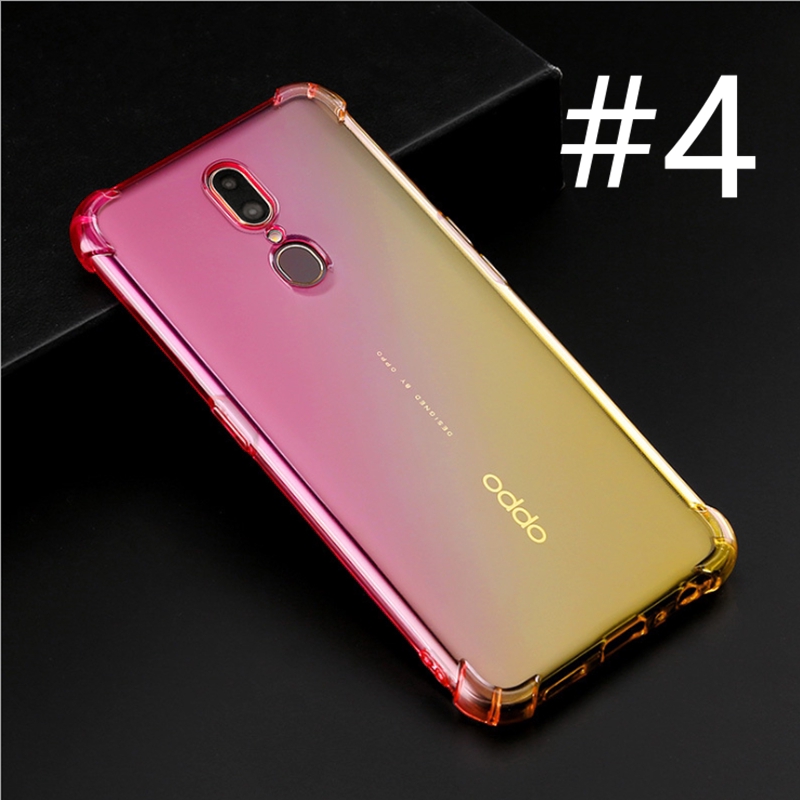 เคสโทรศัพท์ซิลิโคนแบบนุ่มไล่โทนสีสําหรับ Oppo R11 R11S R9S F1 F3 Plus Realme 3 - bigtank.th ...