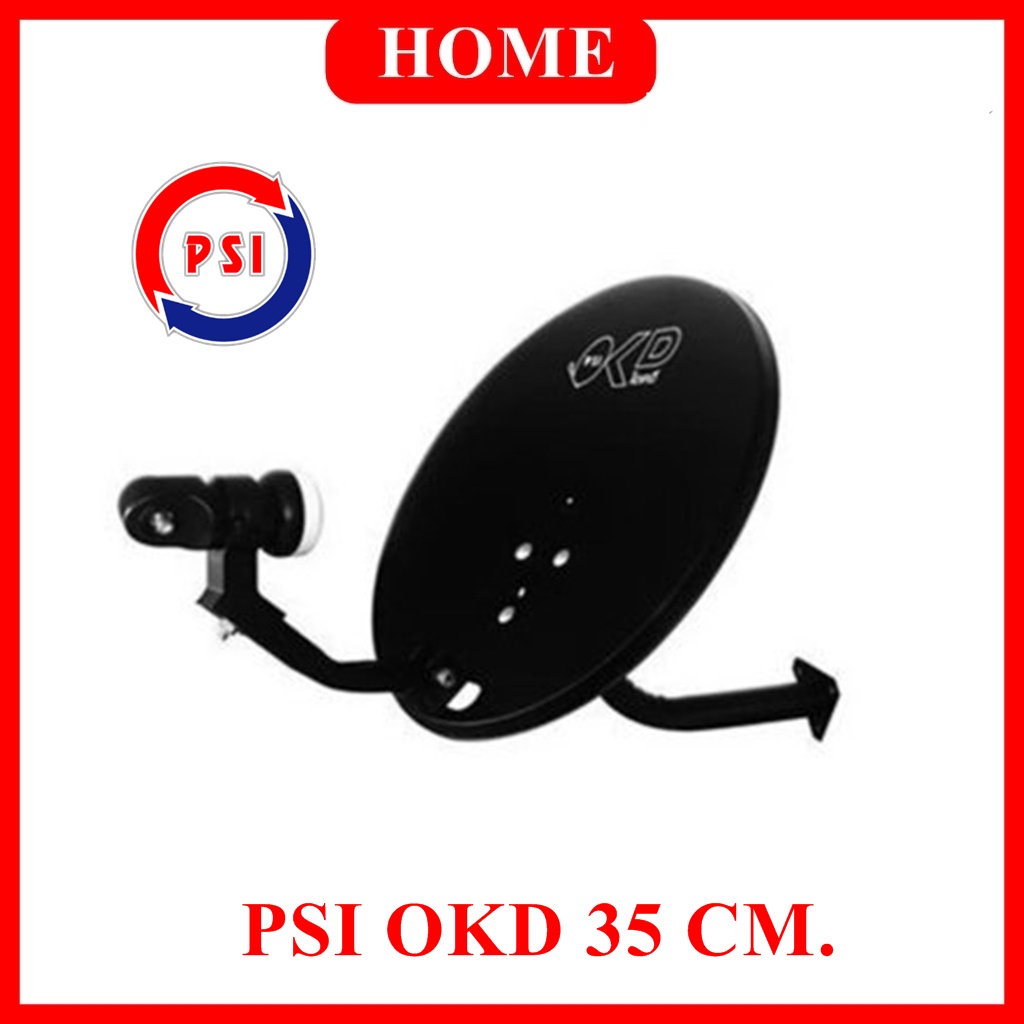 จานดาวเทียม PSI OKD 35 cm . ยึดผนัง LNB OK1 - homeelectronicc - ThaiPick