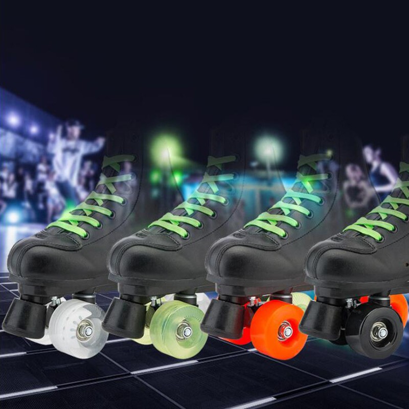 Adult Double Row Skates for Skating Rink Roller Skating 4Wheel Walking ...