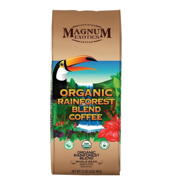 Magnum Organic Rainforest Blend Coffee 907Gแม็กนั่มออร์แกนิคเรนฟอเรสต ...