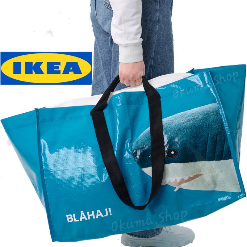 ถุงอีเกีย ????️ ถุงIKEA แท้????[พร้อมส่ง!]กระเป๋าฉลาม RUMPLING BLAHAJ ...