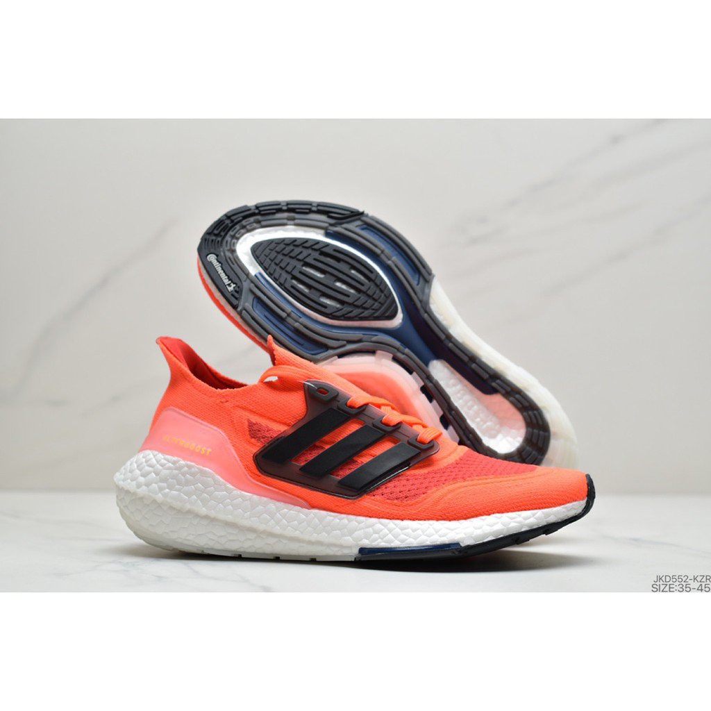 Adidas Ultra Boost 2021 รุ่น UB2021 ของรองเท้าจ็อกกิ้งกีฬาลำลองแบบถัก ...