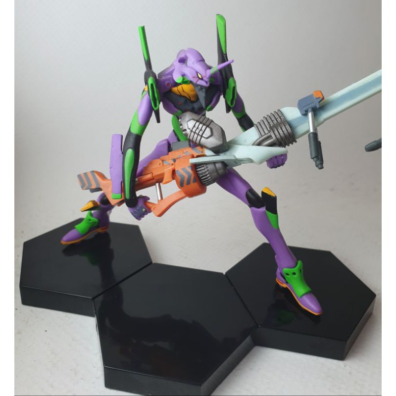 สินค้ามือสอง EVANGELION High Grade Figure EVA-01 VS 6th Angel ...